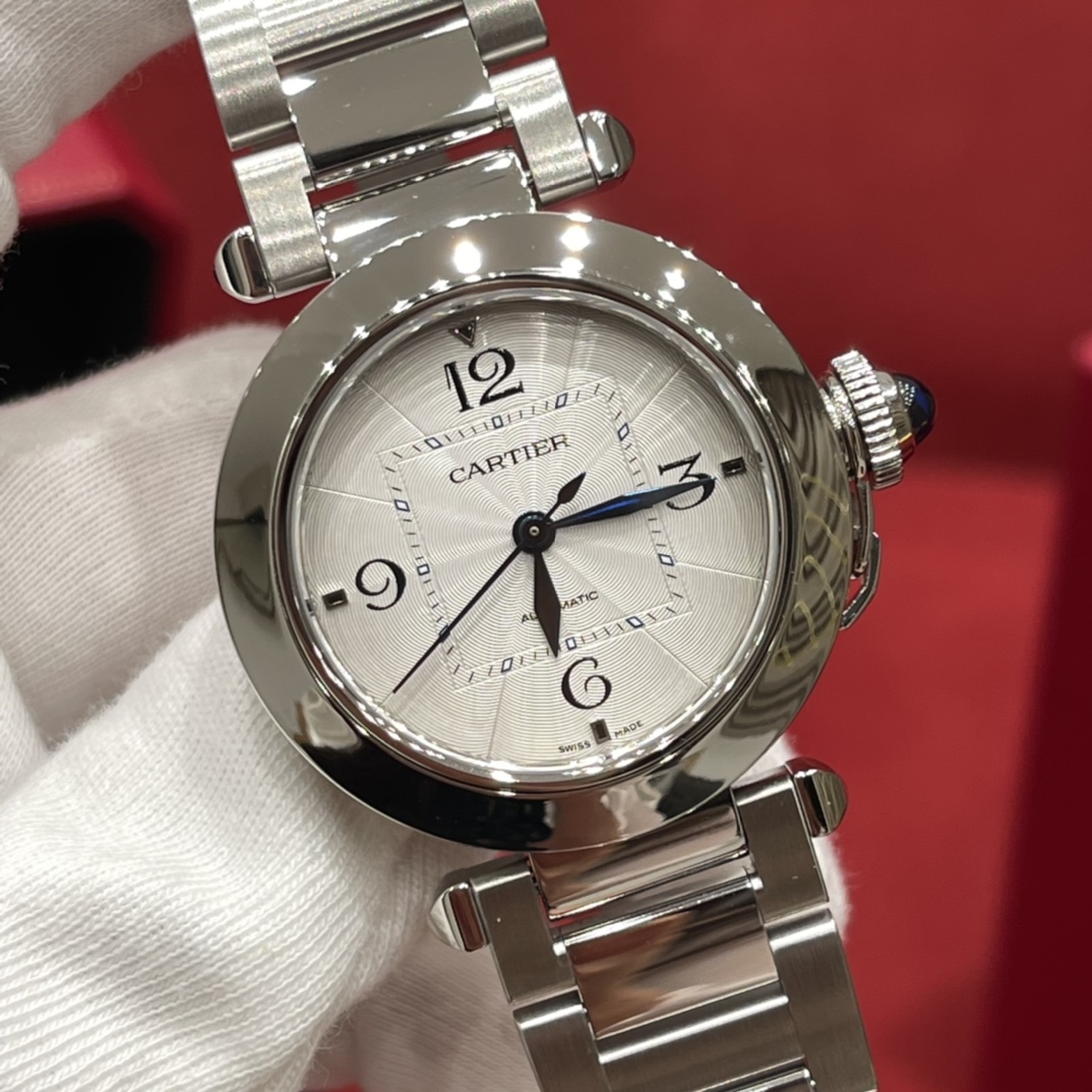 Cartier Pasha Series WSPA0013 (35mm, 1847 MC Automatic Movement ...